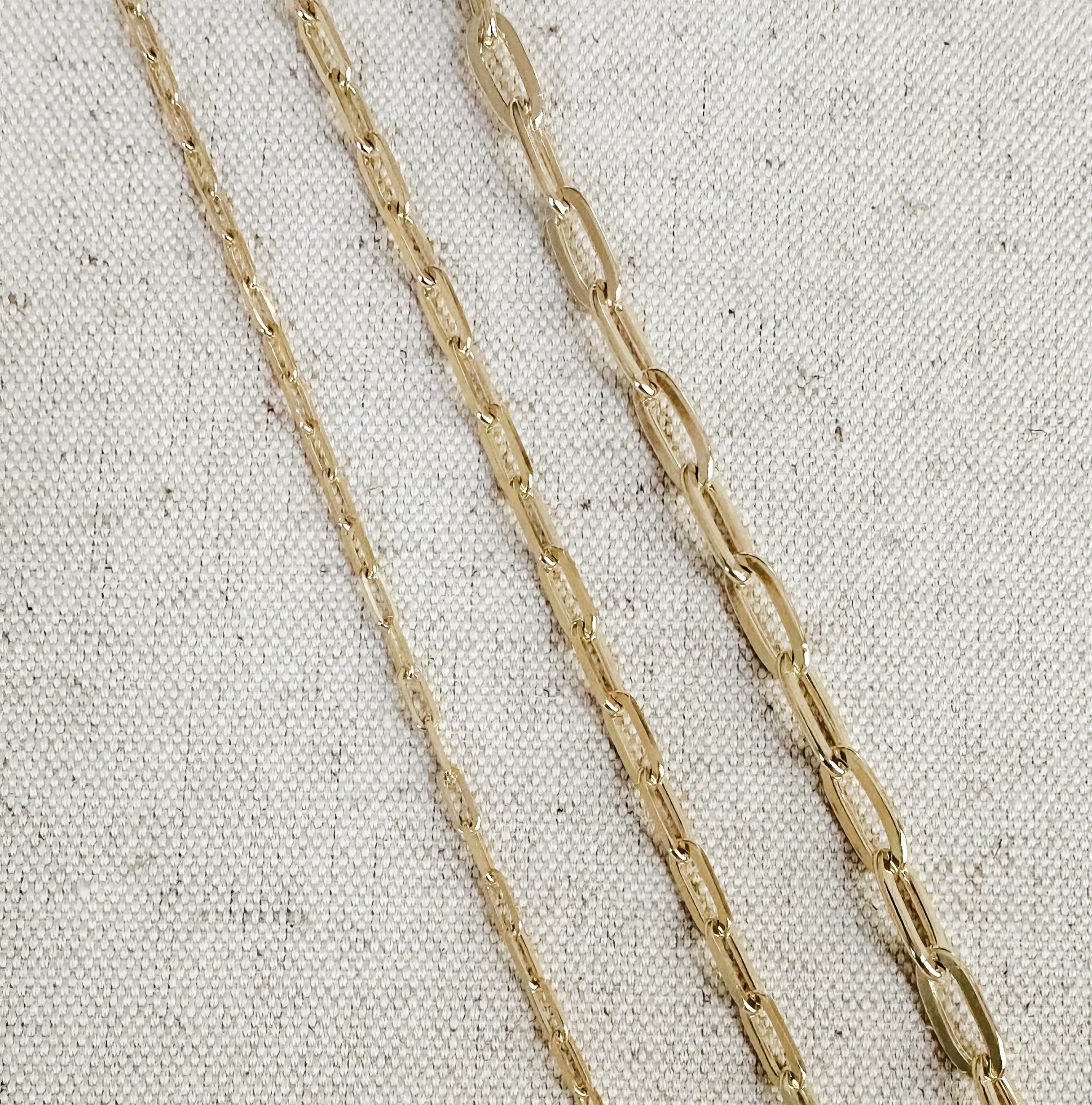 Classic Gold Vermeil Paperclip Necklace | Maison Papillon Jewelry